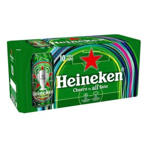 Heineken Premium Lager Beer 10 x 440ml Cans - Bring2